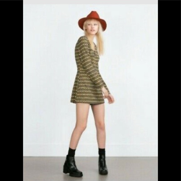 Zara | Dresses | Zara Romper Dress | Poshmark